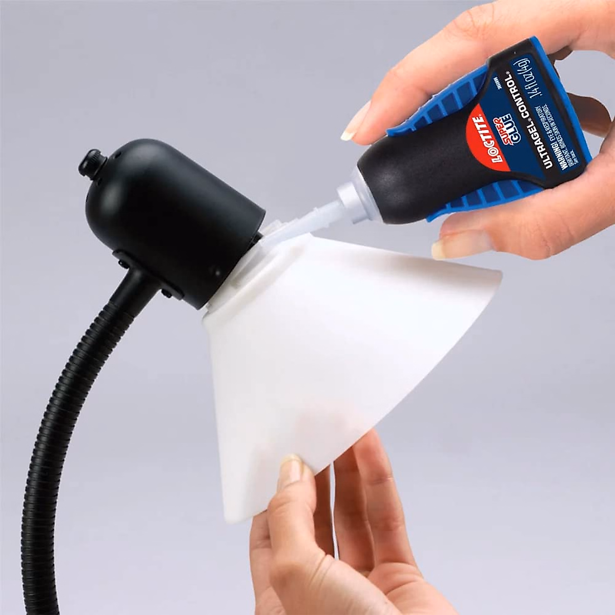 Loctite Super Glue Ultra Gel Control, Clear Superglue For Plastic, Wood, Metal, Crafts, & Repair, Cyanoacrylate Adhesive Instant Glue, Quick Dry - 0.14 fl oz Bottle, Pack Of 6