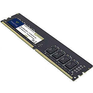 Timetec 32GB KIT(2x16GB) DDR4 2666MHz PC4-21300 Non-ECC Unbuffered 1.2V CL19 2Rx8 Dual Rank 288 Pin UDIMM Desktop Memory RAM Module Upgrade (32GB KIT(2x16GB))