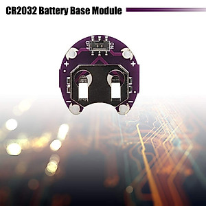 KOOBOOK 10Pcs Coin Cell Battery Holder CR2032 Battery Mount Module for Arduino Lilypad
