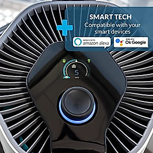 Air Health Skye 5 Stage Air Purifier, Features Ultraviolet Light (UVC), H13 True Hepa, Carbon, PCO, Smart Wifi, Auto Mode, Quiet, Removes 99.97% of Particles, Smoke, Mold, Pet Dander, Dust, Odors