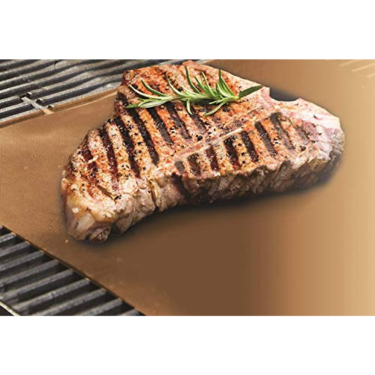 Yoshi Copper Grill and Bake Mats (Set of 2)