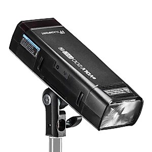 Flashpoint eVOLV 200 Pro TTL Pocket Flash Kit - AD200 Pro, Glow EZ Lock Quick Octa Large Softbox with Bowens Mount (36in), Handheld Grip S-Type Bracket Bowens Mount Holder for Speedlite Flash Softbox