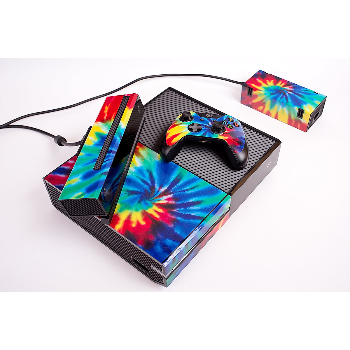247 Skins Graphics kit Sticker Decal Compatible with Xbox One and Wireless Controllers - Trippy