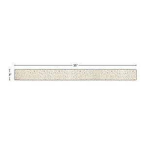 Teacher Created Resources Everyone is Welcome Woven Straight Border Trim (TCR7127), Natural
