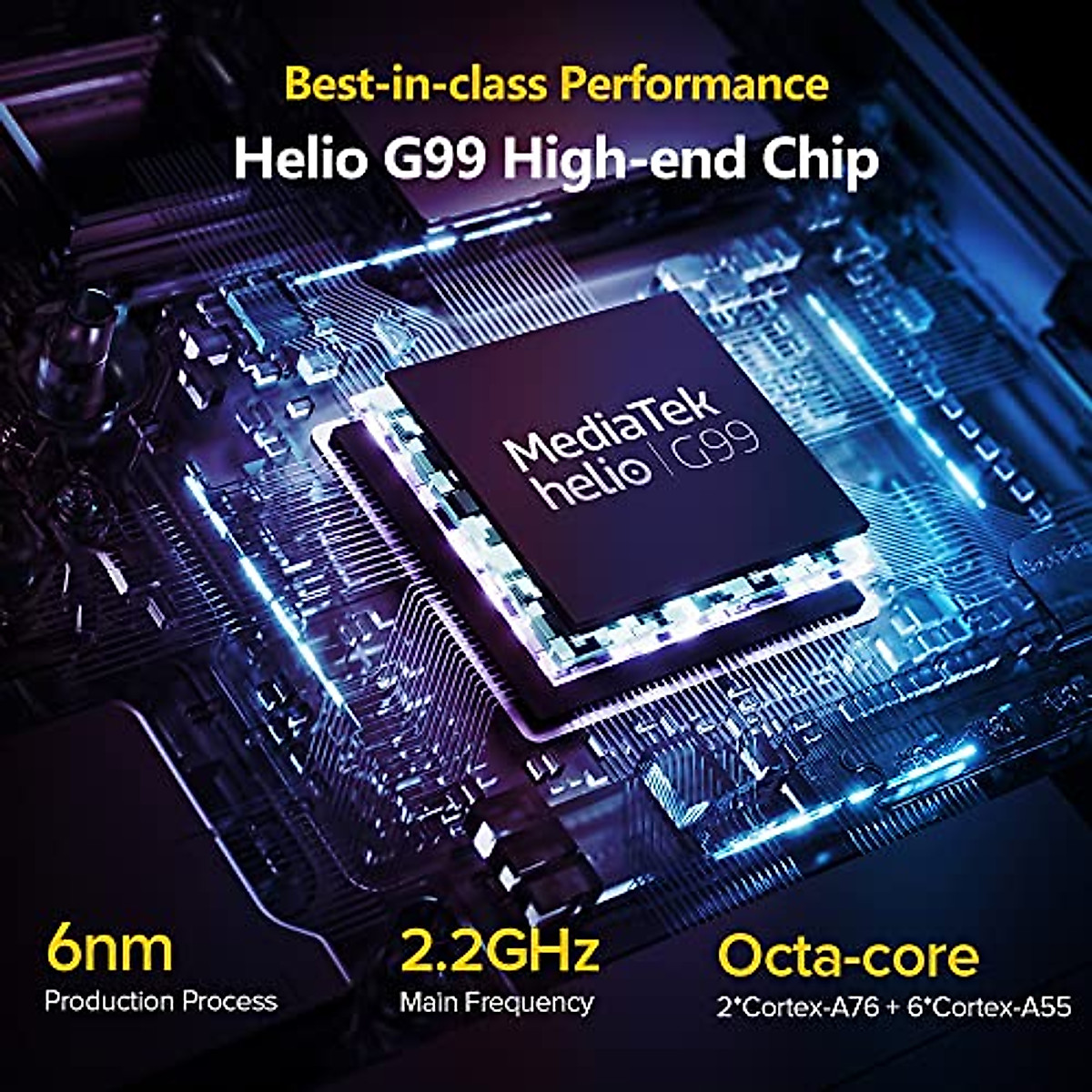 Ulefone Armor 12S Unlocked Rugged Smartphone 2023, MTK G99 13GB+128GB Waterproof Cell Phone, Android 12, 50MP Camera, 6.52" HD+, 5180mAh, Dual SIM 4G Rugged Phone NFC OTG GPS Wireless Charge, Black