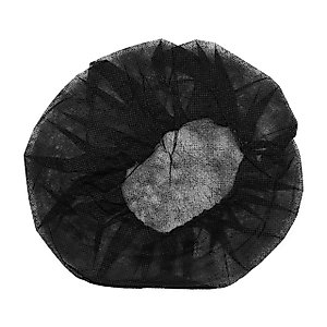 Canyon Rose Disposable Sunless Spray Tan/Spa Treatment Bouffant Cap, Single Use Hair Cap, Keeps Hair Covered and Out of the Way, One Size Fits Most, Black, 100 Per Pack