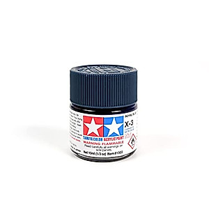 TAMIYA Acrylic Mini X3 Royal Blue TAM81503 Plastics Paint Acrylic