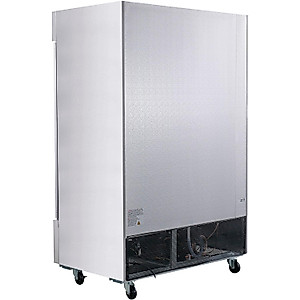 Nexel Reach In Freezer, 2 Glass Doors, 47 Cu. Ft.