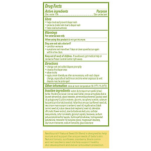 BabyGanics Hiney Helper Soothing Diaper Cream - Fragrance Free - 4 oz