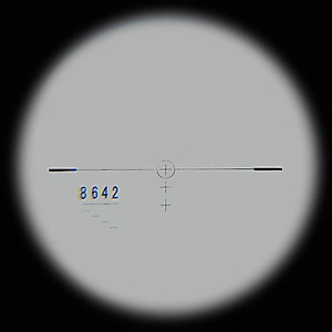 TORQ Optics Airsoft G36 Carry 3.5X Scope Sight with High Top Rail Version Riflescope for Hunting Shooting