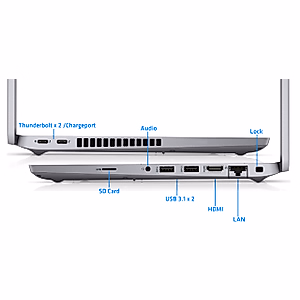 Dell Latitude 5420 Business Laptop 14" IPS FHD, Intel i7-1185G7, 32GB RAM, 2TB NVMe SSD, Webcam, AX Wi-Fi, Fingerprint, SD Card Reader, HDMI, USB Type-C Thunderbolt - Windows 10 Pro (Renewed)