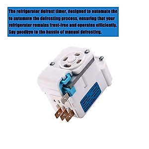 Efficient Refrigerator Defrost Timer, TMDF603AD1/TMDF704ED1/TMDF706CD1/TMDE802ZC1/TMDF702ZD1/TMDE706SC Defrosting Kitchenware Refrigerator Defrost Timer (TMDE706SC)
