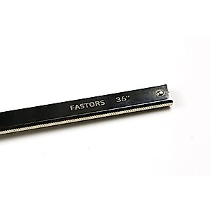 FASTORS Bar Clamps for Woodworking 36 Inch,2-Pack Wood Clamps Adjustable and Release Quickly,Throat Depth 2.5 Inch, Serrated Steel Rail,Bar Clamps Force 600 Lbs
