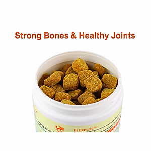 Sheild Animal Health FLEXPLUS for Dog's Hip & Joint. Relieve Pain and Inflammation from Arthritis, Joint Disease, and Muscle Damage. Pharmaceutical Grade.Clinically Proven Absorption.120 Chews. Chicken Flavor. Made in USA