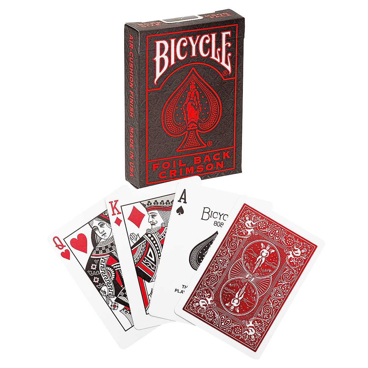 Bicycle Metalluxe Red Playing Cards