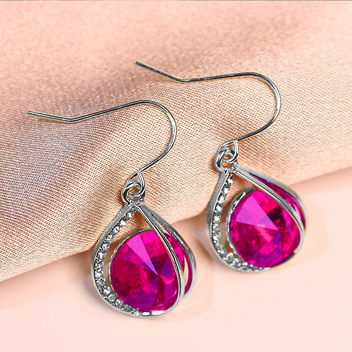 Earring Hooks White Gold Plated Hypoallergenic Ear Wires for DIY Jewelry Findings Unisex（200PCS, 100 Pairs）…