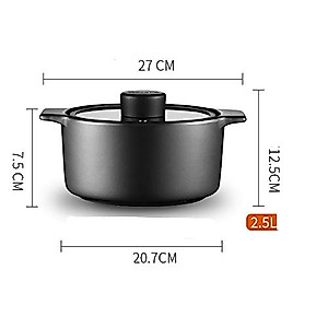 SCOOVY Solid Nonstick Cookware Home Kitchen Ware Pots & Pan Set with Saucepan, Frying Pans, Cooking Pots, Lids, Utensil