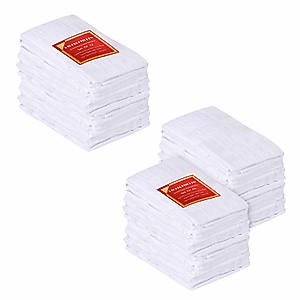 Utopia Towels Bundle of 36 Pack Flour Sack Towels –Flour Sack Towels 100% Ring Spun Cotton - Soft, Absorbent & Multipurpose (White)