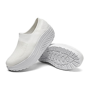 Wide Width Sneakers for Women Athletic Trainers Slip On Tennis Shoes Women Red Sneakers for Women