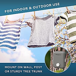 Bartnelli Premium Retractable Clothesline | Heavy Duty Retracting Rope Line for Clothes or Laundry, Perfect for Indoor or Outdoor Use and Travel or Camping Can Hold Upto 50 Pounds of Wet Clothing