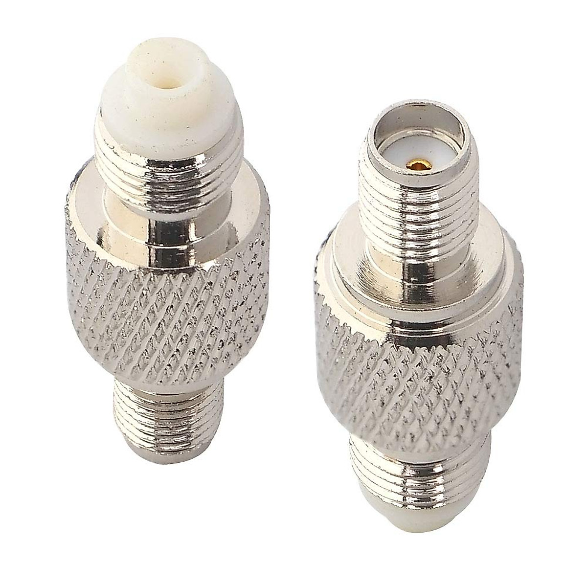 Boobrie SMA Coaxial Connector FME Female to SMA Female Coax Adapter WiFi Antenna Adapter for Antennas Wireless LAN Devices Coaxial Cable WiFi Radios External Antenna Cell Booster Pack of 2