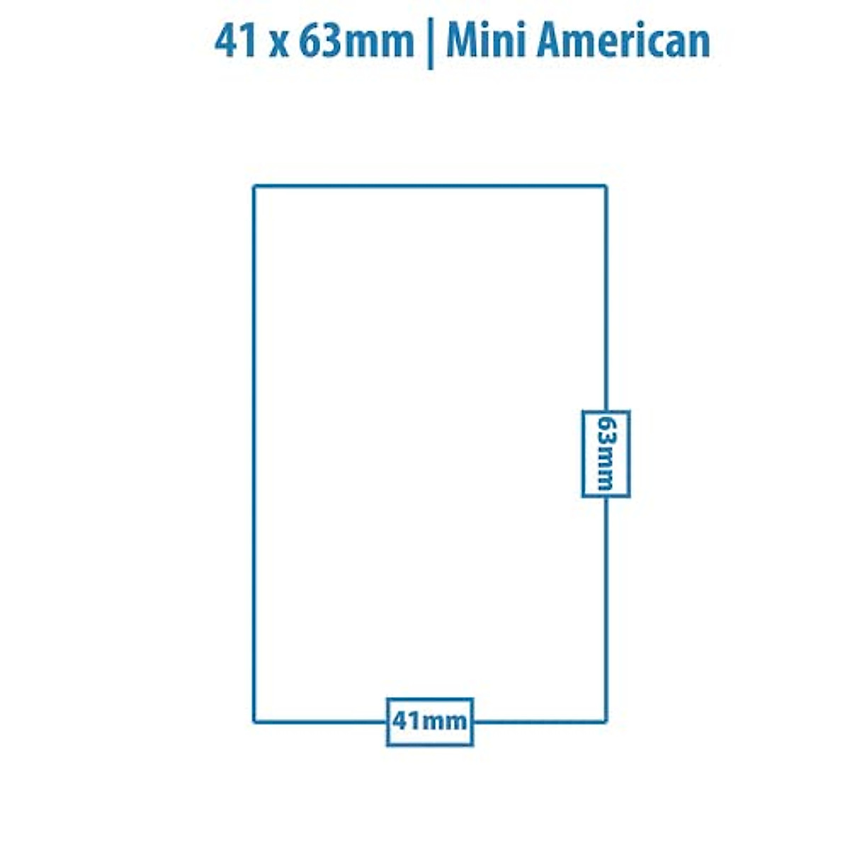 Ultra PRO - Mini American Lite Board Game Sleeves (100ct) for 41mm x 63mm Cards - Card Sleeves for Board Games and Trading Card Games with Thin Profile for Easy Shuffling