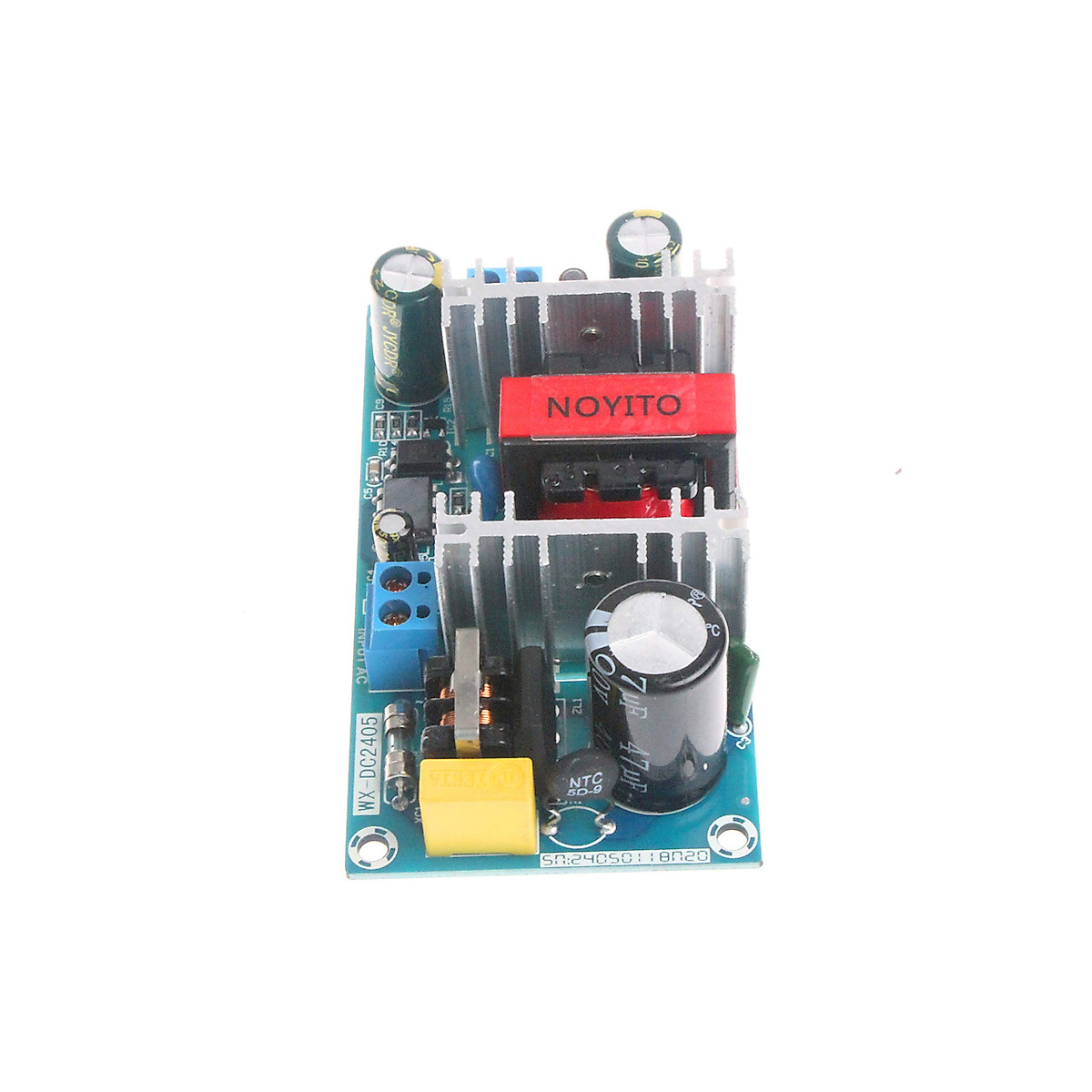 NOYITO AC to DC Isolated Power Supply Module AC 120V 100V - 240V to DC 12V 4A 48W Peak 12V 6A 72W Max Power Module with Overvoltage Overload Short-Circuit Protection (12V 4A, Peak 6A)