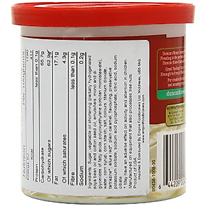 Duncan Hines Creamy Vanilla Flavored Frosting, 16 OZ Can of Dessert and Cake Frosting (8 Pack)