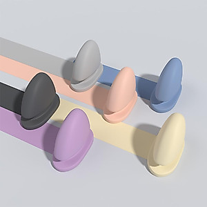 Zureto One Pairs Shark Slides Fins, Cloud Shark Slippers Replacement Top Fins DIY Accessories (Yellow)