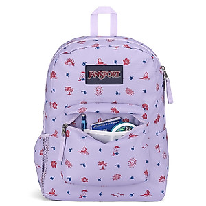 JanSport Backpack Cross Town Lagoon Luau, One Size