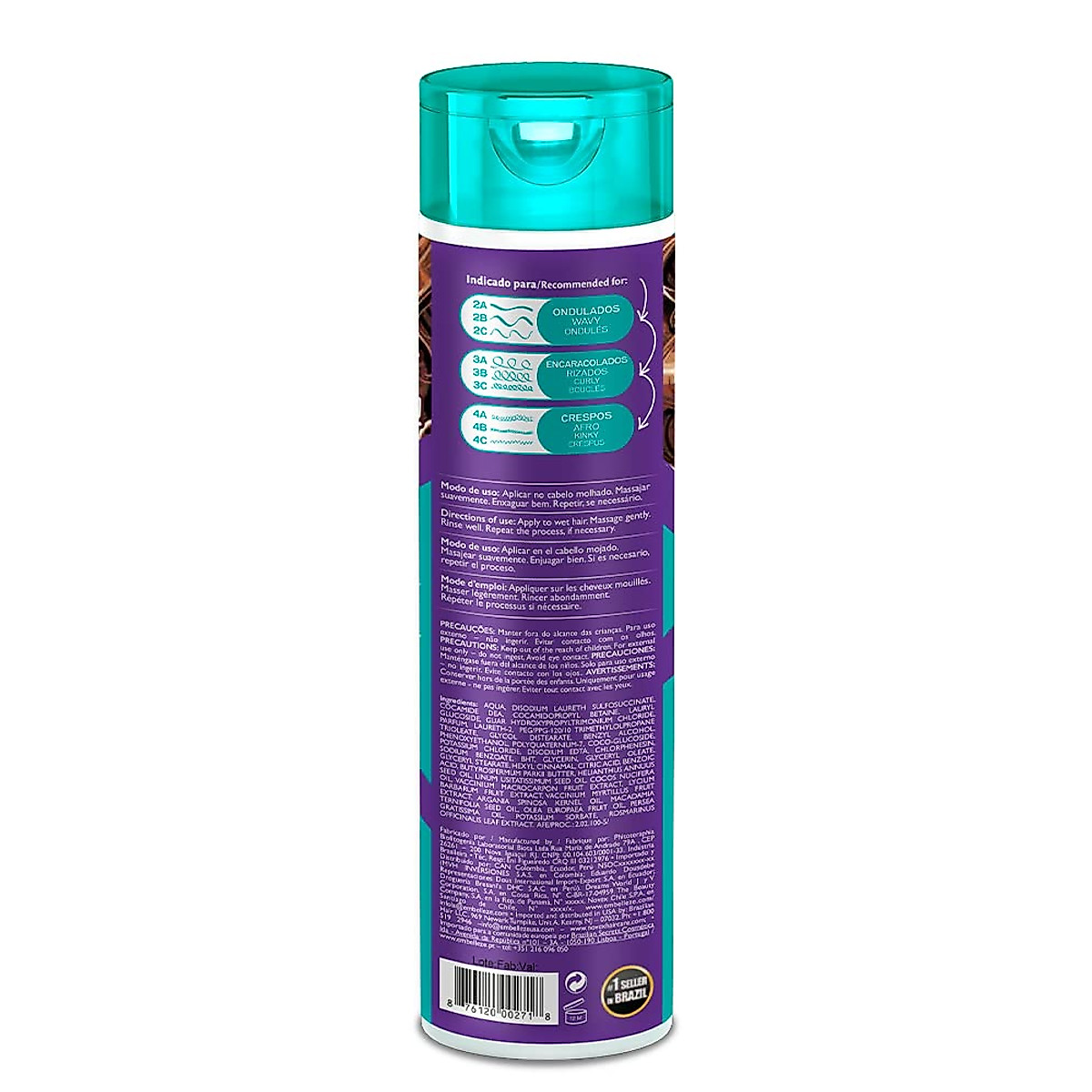 NOVEX Hair Care My Curls Daily Conditioner, 10.1 Fl Oz Bottle