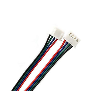 RuiLing 4PCS 1.5M 59 Inch Stepper Motor Cables Lead Wire HX2.54 4 Pin to 6 Pin
