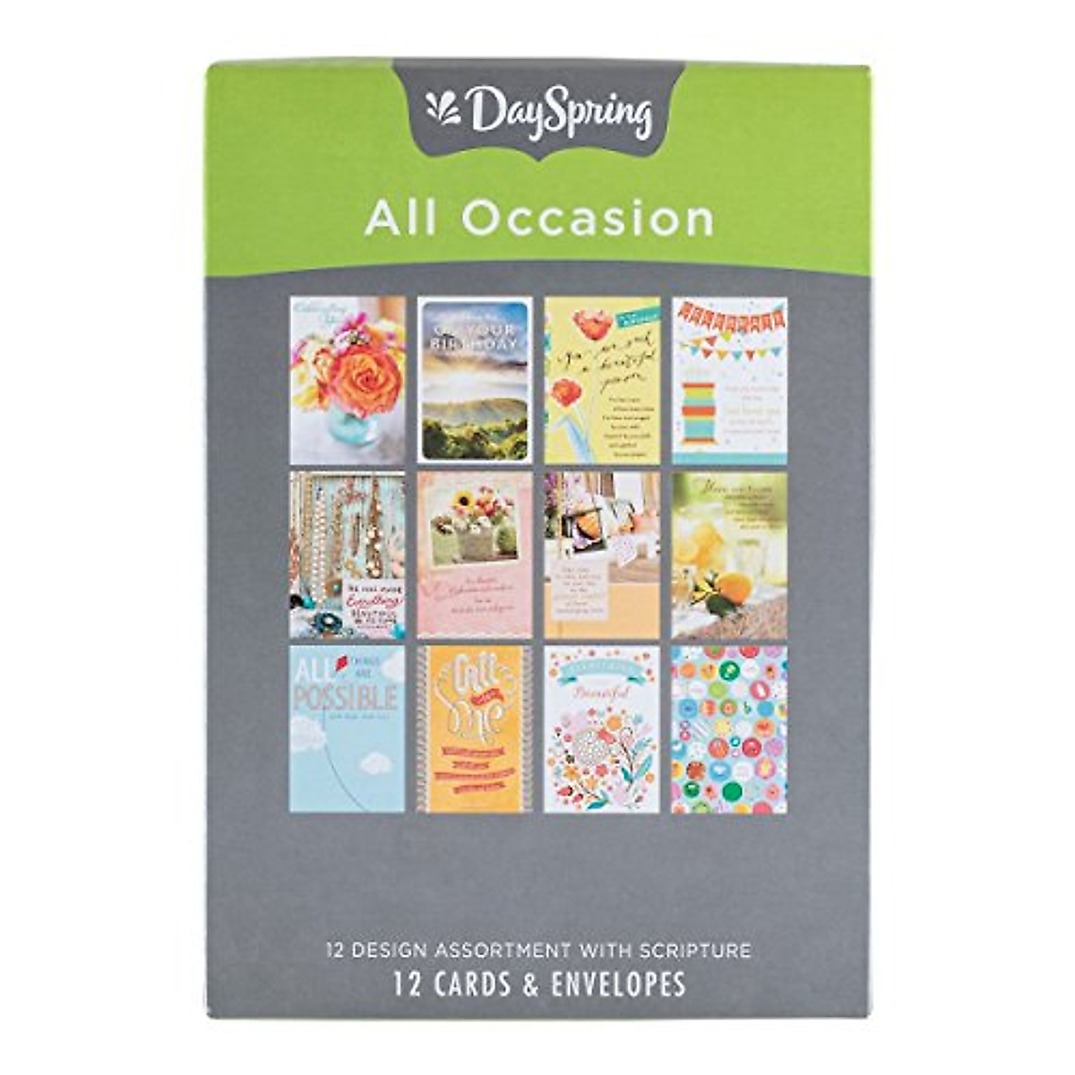 DaySpring All Occasion - Inspirational Boxed Cards - Variety - 18537