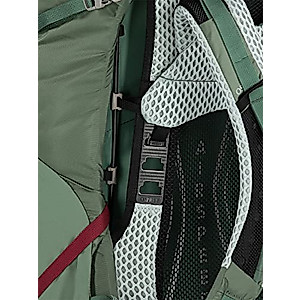 Osprey Aura AG LT 50L Women's Backpacking Backpack, Black, WM/L