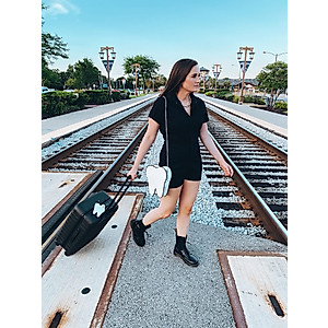 happyteeth Tooth Purse | Tooth Shape Handbag PU Crossbody Metal Chain Shoulder Bag Adjustable Strap Clutch