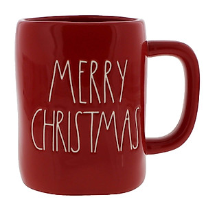 Rae Dunn by Magenta MERRY CHRISTMAS Red LL Coffee Mug