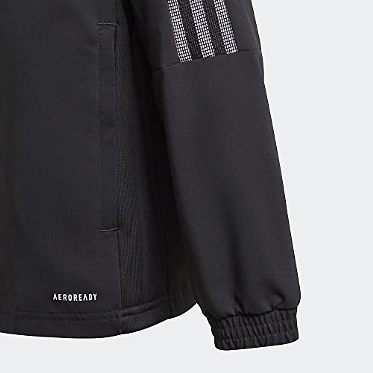 adidas unisex-child Tiro 21 Windbreaker Black Medium