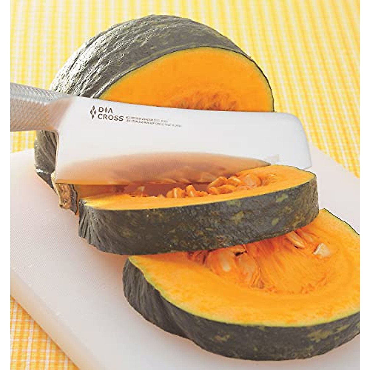 Dia-Cross by Chroma Zaku Giri 6" Stainless Steel Vegetable Knife - Razor Sharp Vegetable Knife, Chef's Knife, Chef's Vegetable Cleaver, Sharp Knives