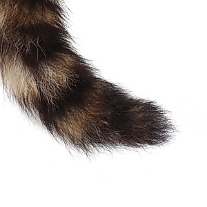 Ankexin for Key Ring Raccoon Coat Tails Chain Keychain Keyring Gift New