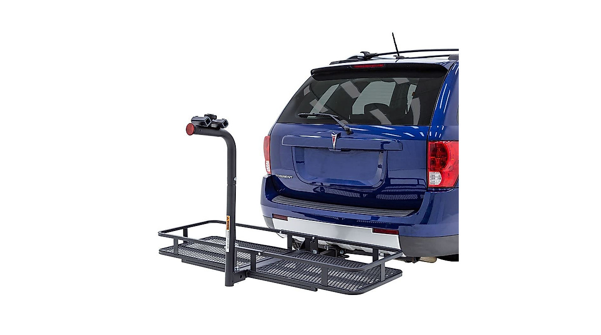 Elevate Outdoor Cargo Carrier & Bike Rack | Steel, Foldable