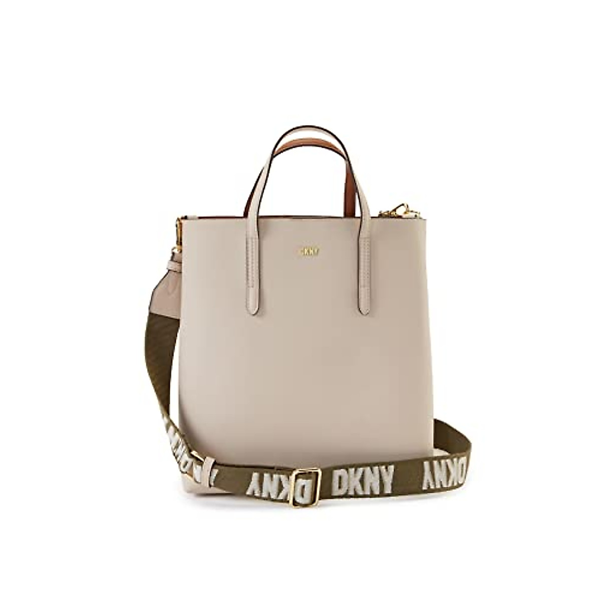 DKNY INES Tote Bag, Eggshell/CRML