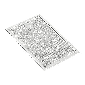 Whirlpool 4358853 Hood and Over-the-Range Microwave Grease Filter-Silver, 1 Count (Pack of 1)