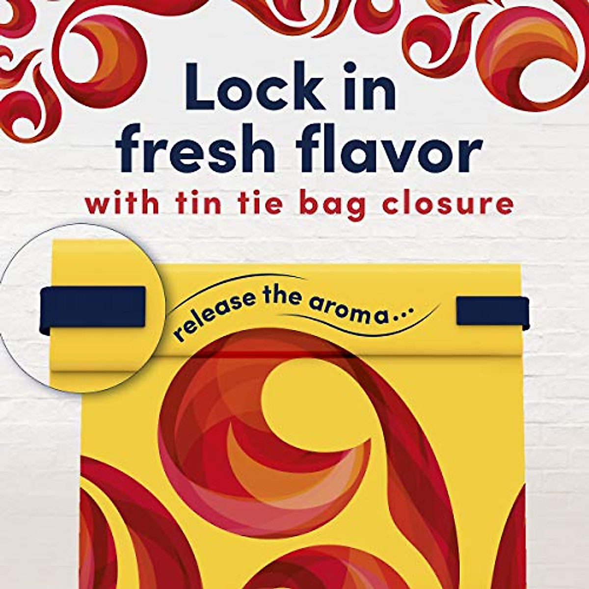 Gevalia House Blend Medium Roast Ground Coffee (12 oz Bags, Pack of 6)