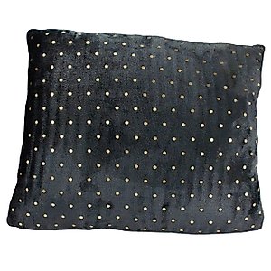 Urban Lifestyle Gold Foil Jumbo Pillow, Black
