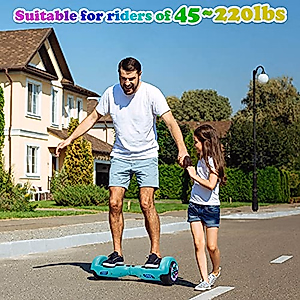 jolege Hoverboard, 6.5" Self Balancing Hoverboard Electric Scooter Hoverboard for Kids