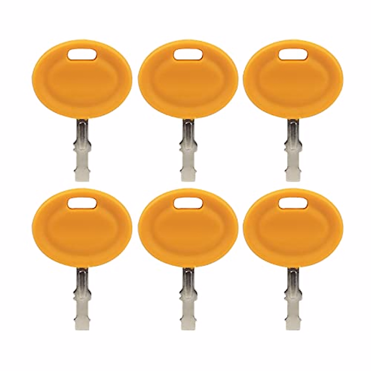 gradora 6PCS Ignition Keys Replacement for Lawn Mower Cub Cadet MTD Troy Bilt Ridding Mower Craftsman 925-2054A 925-1745A 925-1744A 625-05000 625-05002 725-1745 725-2054