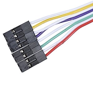 Warmstor 2 Pack Desktop Computer Case Motherboard On/Off/Reset/HDD Switch Power Cord PC Power Button Switch Power SW Cable ATX Case Front Bezel Wire with Red Green LED Indicator Light 2-Pin 27-inch