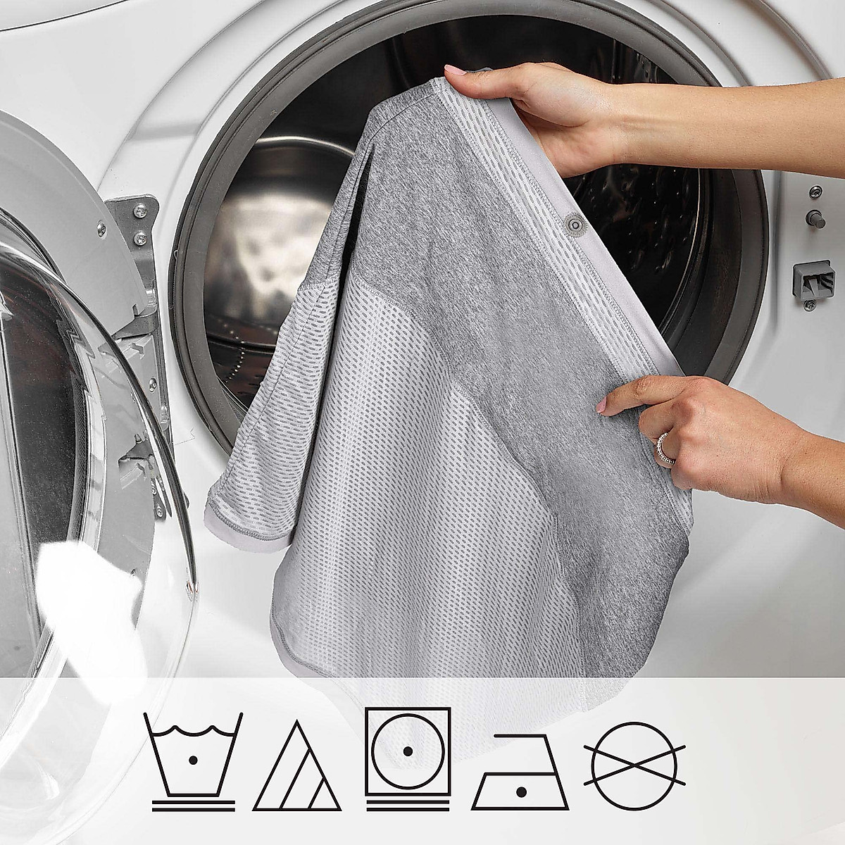 Boppy 4 and More Multi-use Cover, Pearl, Quick-Dry UPF 50+ Knit and Breathable Mesh, Versatile for Car Seat Canopy, Nursing Cover, Infant Strollers, Shopping Carts, Highchairs and More