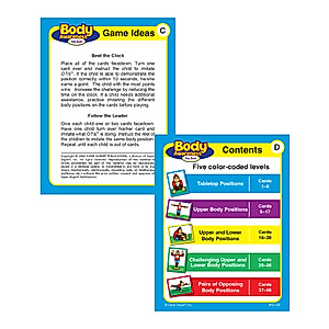 Super Duper Publications | Yoga Body Awareness and Exercise Fun Deck | Occupational Therapy Flash Cards | Gross Motor Movement Activity | Educational Learning Materials for Children
