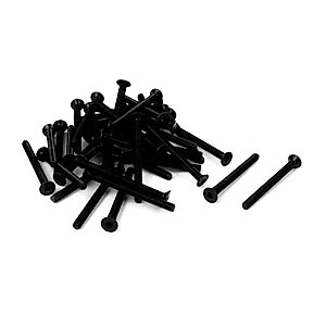 uxcell M3x35mm 10.9 Carbon Steel Countersunk Head Hex Socket Screw 40pcs